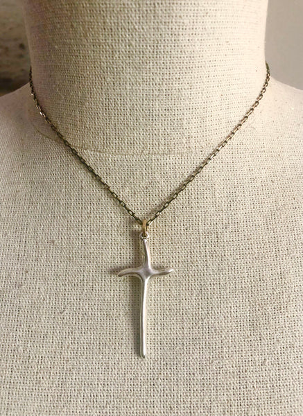 Soul Flow Cross Necklace – Funky Trunk Vintage Designs
